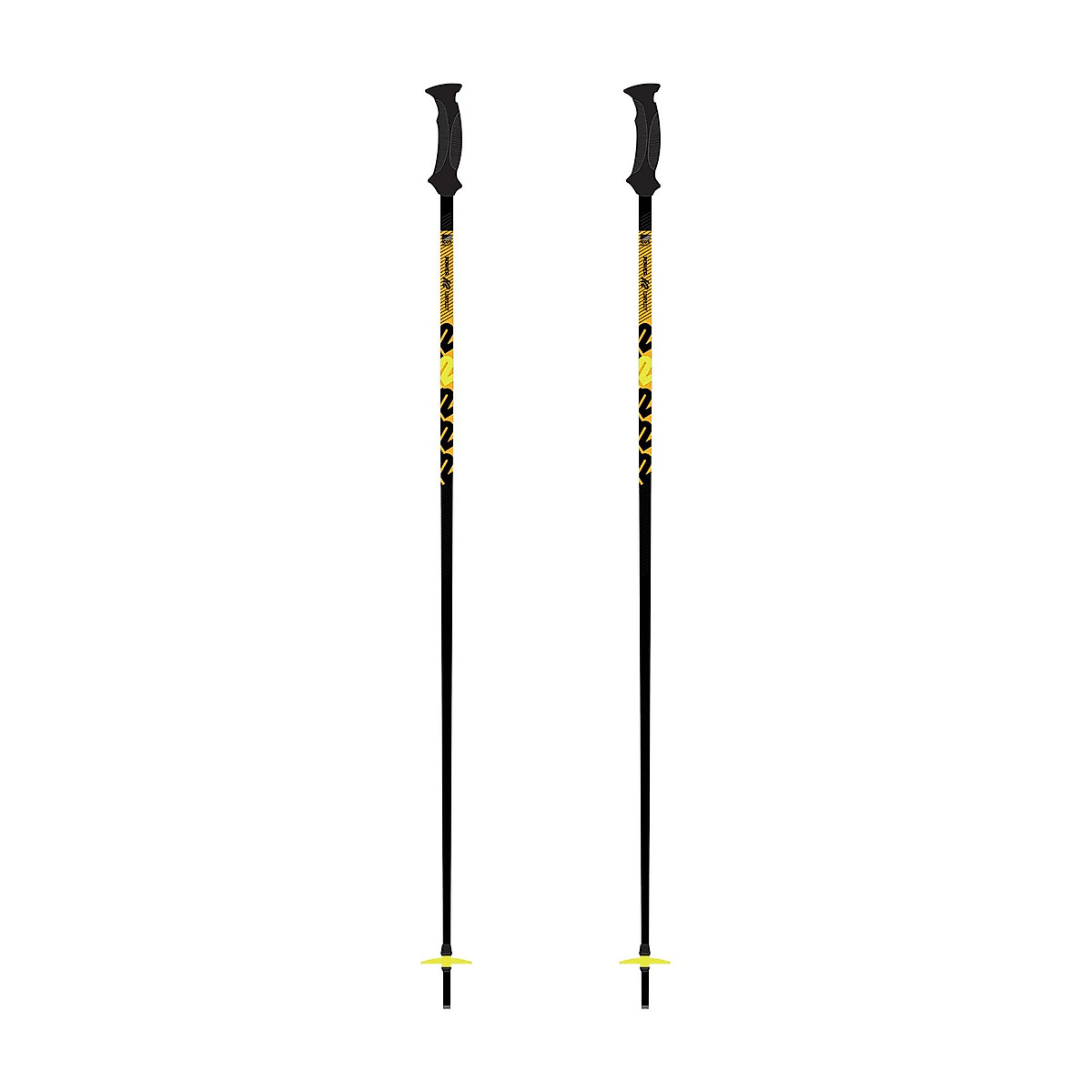 K2 Power Composite Mens Ski Poles, 50, Yellow