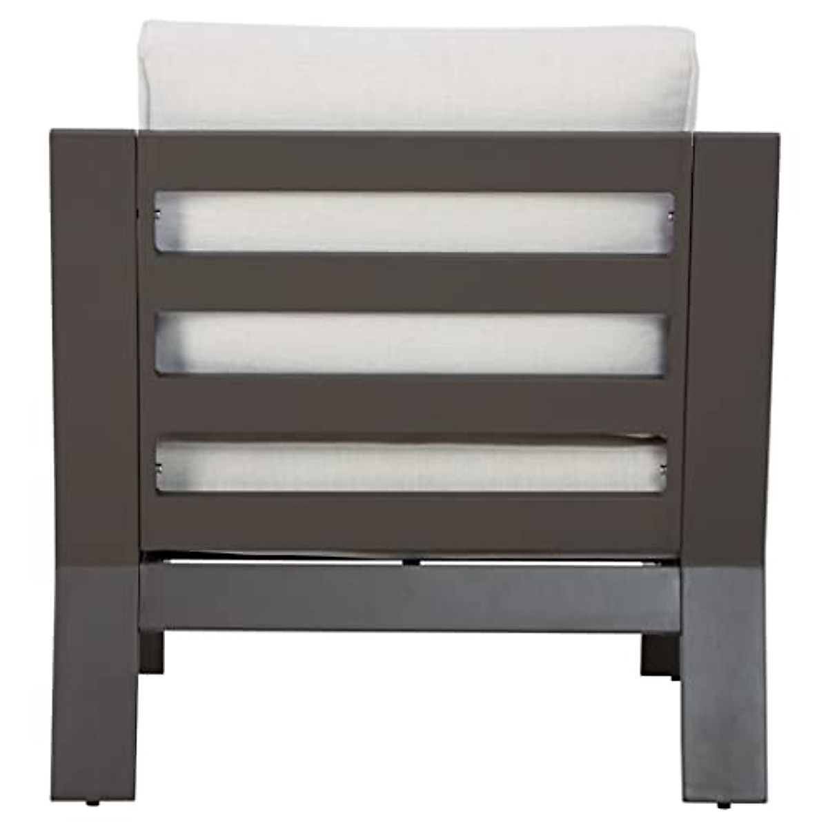 Signature Design by Ashley Outdoor Tropicava HDPE Patio Lounge Chair, Taupe