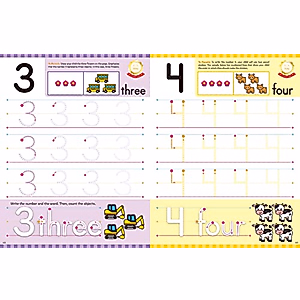 Play Smart Handwriting Workbook Ages 3-5: Handwriting Practice: Preschool Activity Book With Stickers