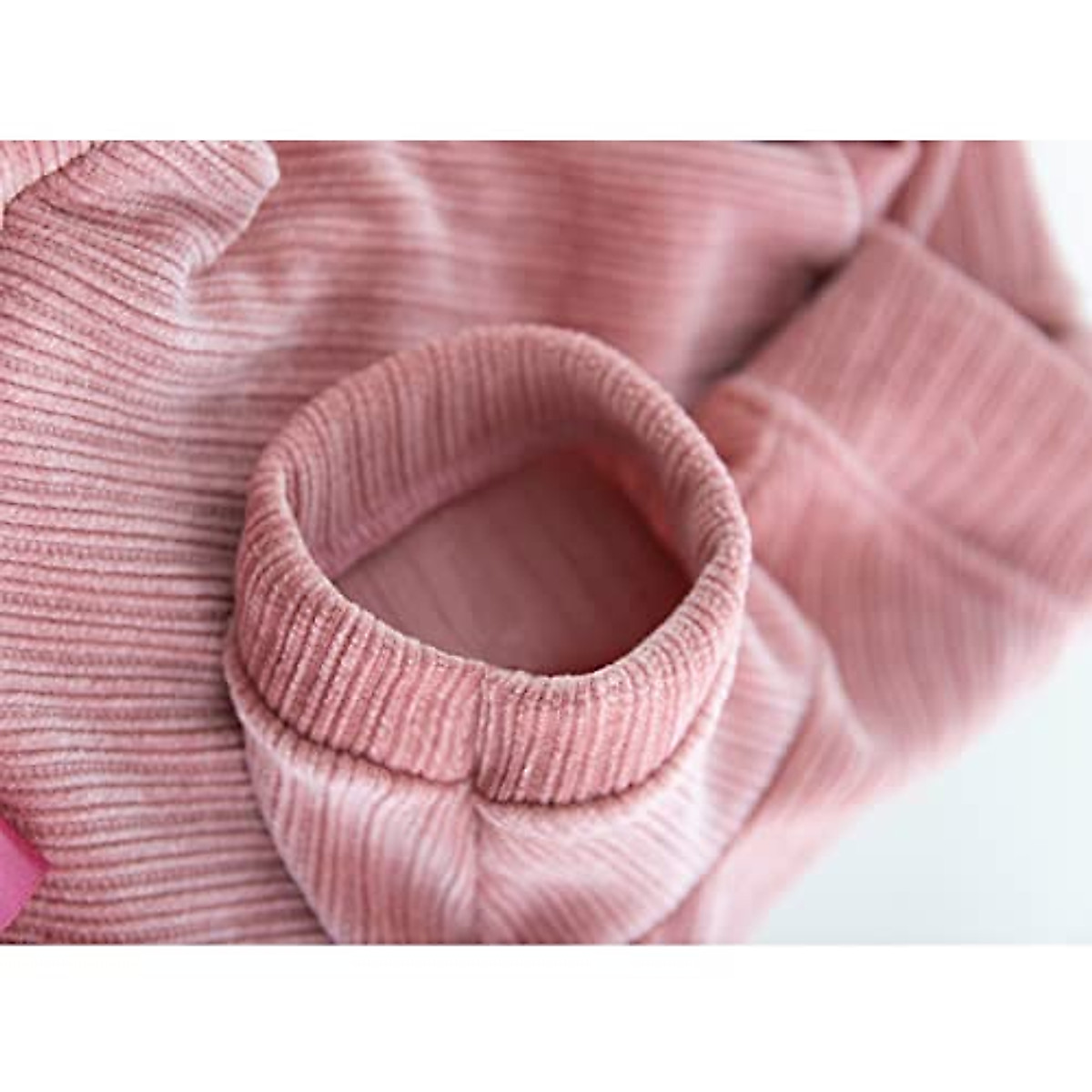 Dog Cute Dress Tutu Outfit Skirt with Flows Bowknot for Small Medium Girl Dogs Holiday Wedding Birthday Party (Pink, XL)