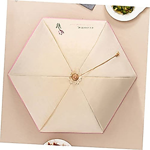 HEMOTON 4pcs Insulation Food Cover Outdoor Food Covers Portable Tent Dining Table Protector Picnic Food Cover Dessert Display Cover Food Warmer Cover Heat Preservation Food Covers for Home