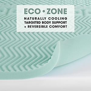 Dream Serenity EcoZone 2" Memory Foam Mattress Topper Twin XL