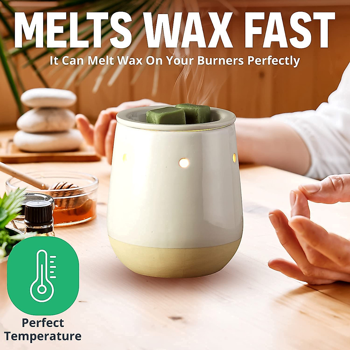 Sterl Lighting G16.5 E12 Candelabra Bulbs - 25W, 120V, for Scentsy Warmers, Incandescent, 2700K Warm White, Clear, 170Lm - 4 Pack