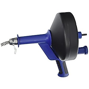Cobra 86150 Drum Auger, for Use with Ing Sink, Shower and Tub Drains, Plastic, 1/4" x 15'