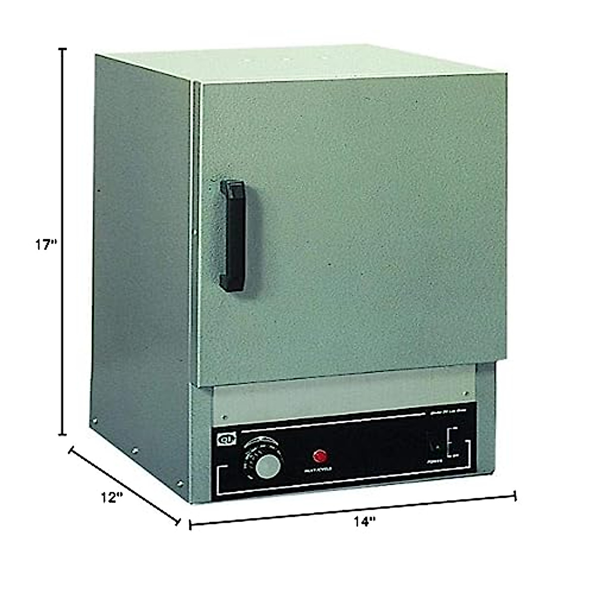 Quincy 10GC Bi-Metal Gravity Convection Oven, 14" Width x 17" Height x 12" Depth, 115V, 600W, 0.7 cubic feet Capacity