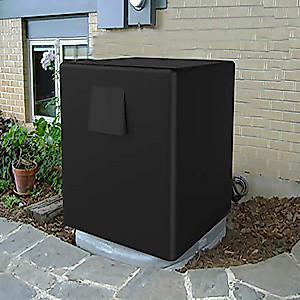 Air Conditioner Cover for Outside,210D Durable Waterproof Windproof and Snowproof Design, Central AC Unit Covers for Outdoor Protection（32X32X36 Inch）