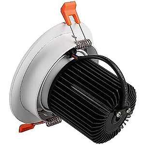 UANGLI Sturdy 12W/20W/30W COB Ultra Bright Recessed Ceiling Spotlights Modern Round Anti-Glare Embedded Downlights Aisle (Size : 20w)