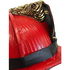 LINE2design Firefighter Helmet Bands - Heavy Duty Rubber Helmet Band Fits For Modern & Traditional Style Fire Helmets Pack of 3 - Black - Made in USA