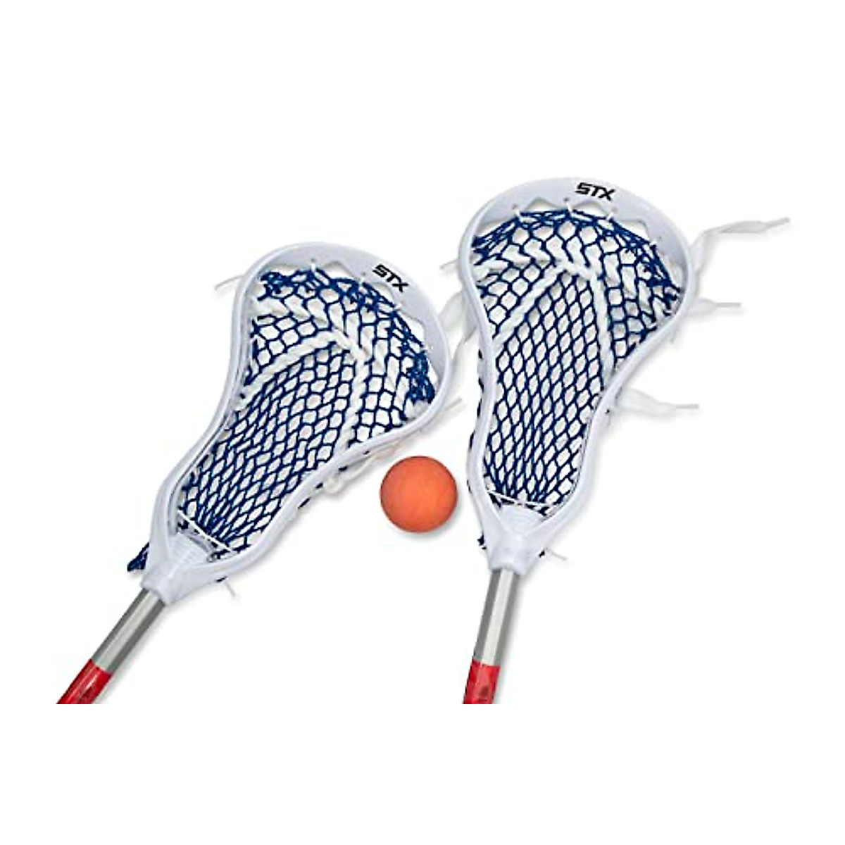 STX FiddleSTX Two Pack Mini Super Power with Plastic Handle and One Ball, 30-Inch,White/Grey