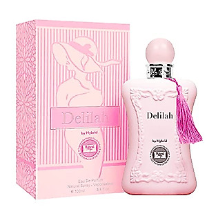 Hybrid & Company Delilah Compelling Captivating Fragrance For Women Floral Scent Womens Perfume, 3.4 Fl Oz