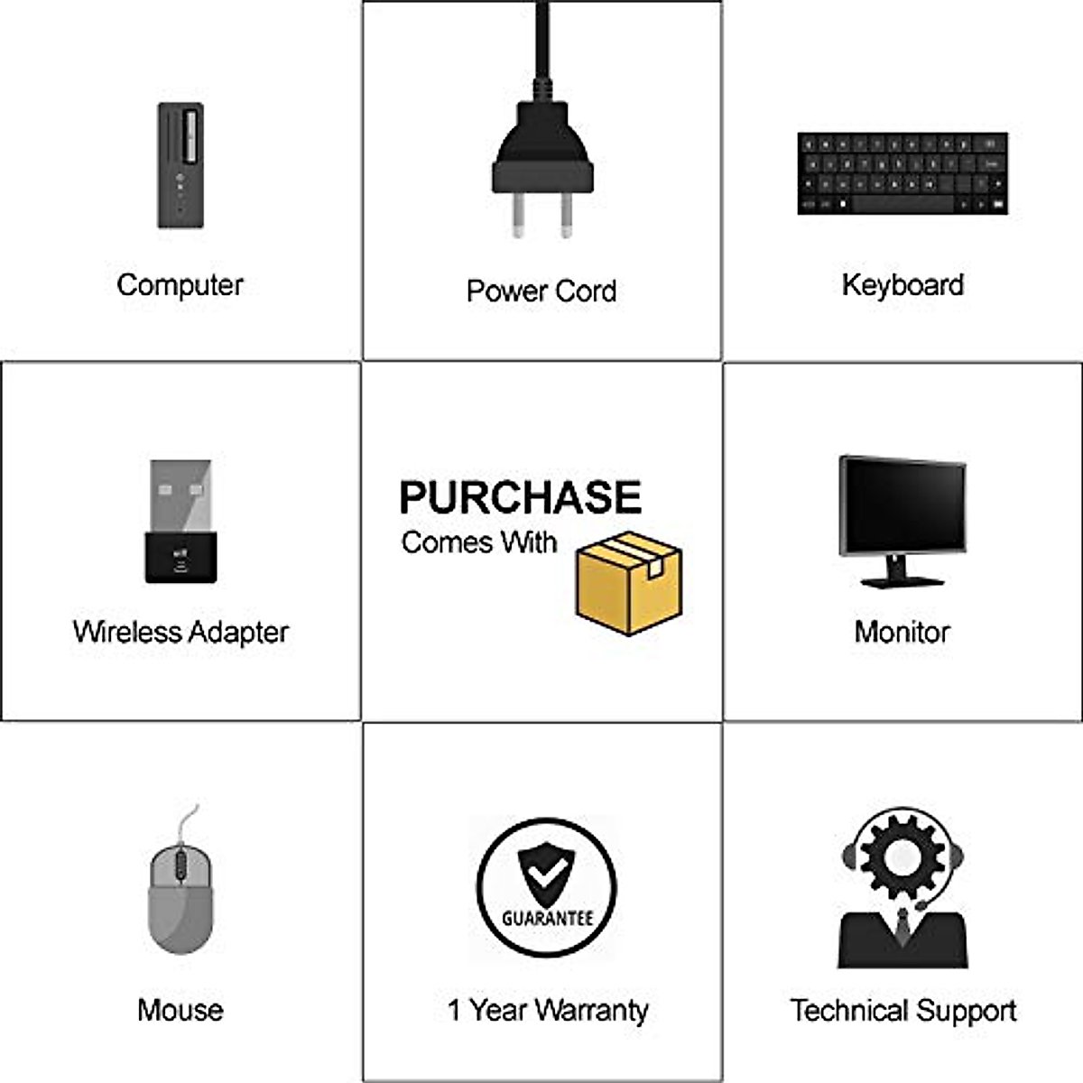 HP Desktop Computer, Core 2 Duo 3.0 GHz Processor, 4GB, 160GB, DVD, WiFi Adapter, Windows 10, 19in LCD Monitor Included (Brands may vary) (Renewed)