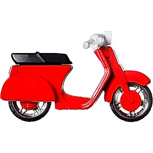 Hot Wheels Deadpool Scooter 1:64 Scale Vehicle from Blockbuster Movies, TV, & Video Games, Iconic Replicas for Play or Display, Gift for Collectors