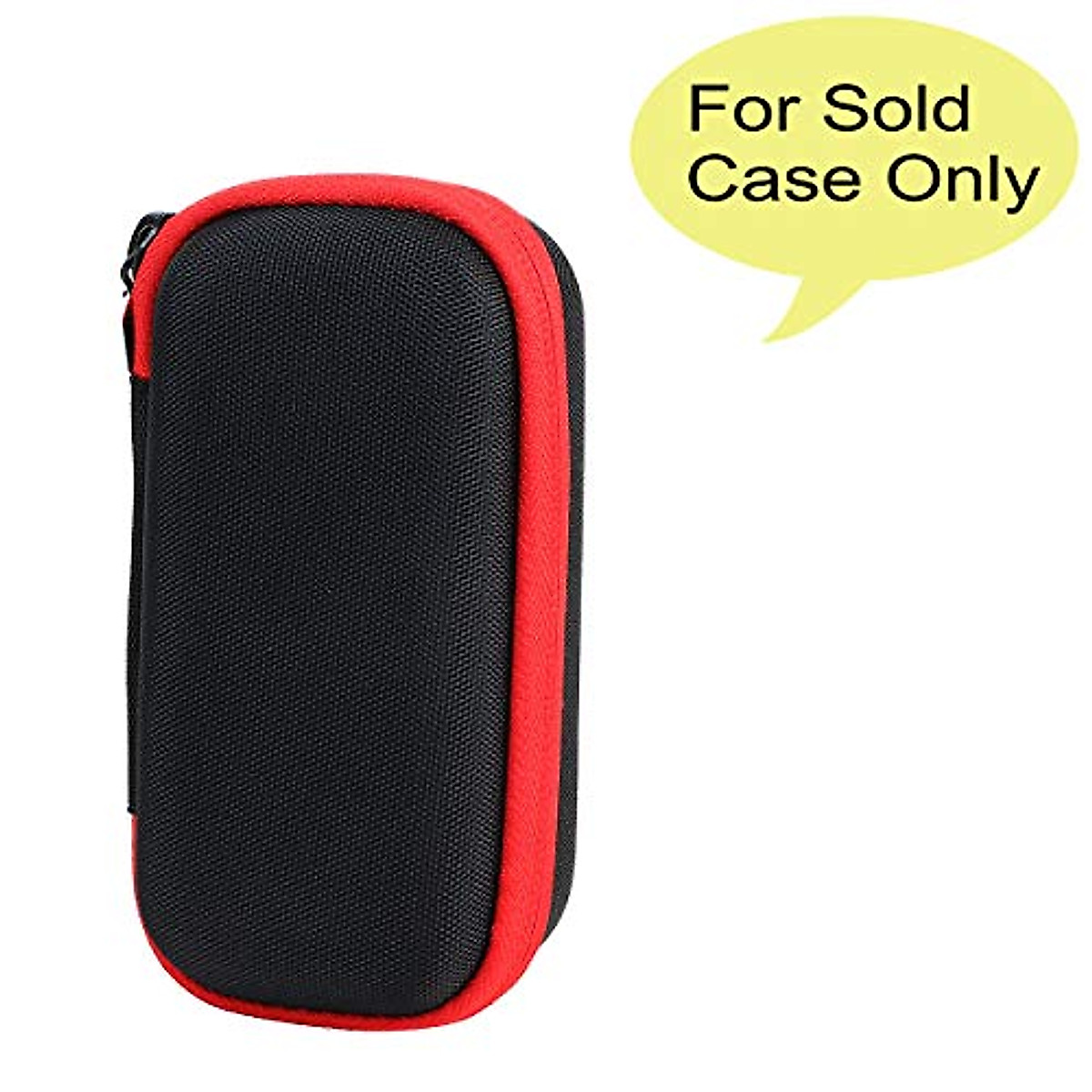 co2CREA Hard Travel Case Replacement for Bosch GLM 50 C/GLM 40 / GLM 165-10 / GLM 165-40 Enabled 165’ Distance Measure (Black Case + Inside Blue + Red Zipper)