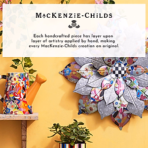 MACKENZIE-CHILDS Butterfly Duo, Hanging Butterfly Wall Decor, Garden Butterflies, Set of 2