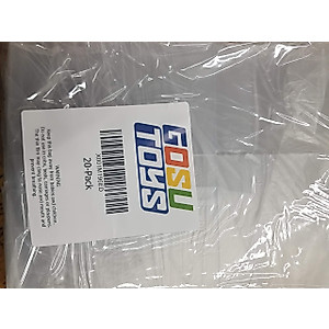 GosuToys Clear Plastic Protector Case Compatible For 4-inch Funko Pop Figures (20 Pack)