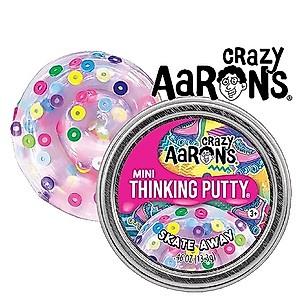 Crazy Aaron's Putty Mini Tins Bounce Bot, Skate Away & Take-A-Taco Gift Set Bundle - 3 Pack (13.3g each)