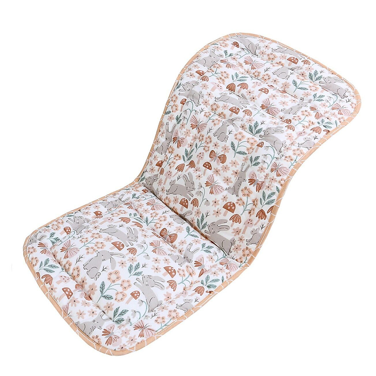 LXLUOO Baby Stroller Seat Liner,Stroller Mat，Infant Cushion Pad， Universal Seat Cushion Pad for Pushchair Buggy and Car Seat (C)