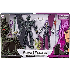 Power Rangers Lightning Collection in Space Ecliptor and Astronema 2-Pack 6-Inch Premium Collectible Action Figure Toys with Accessories (Amazon Exclusive)