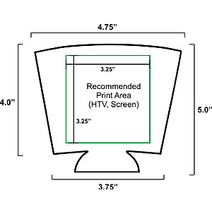 Blank Neoprene Party Cup Coolie (2 Pack, Khaki)