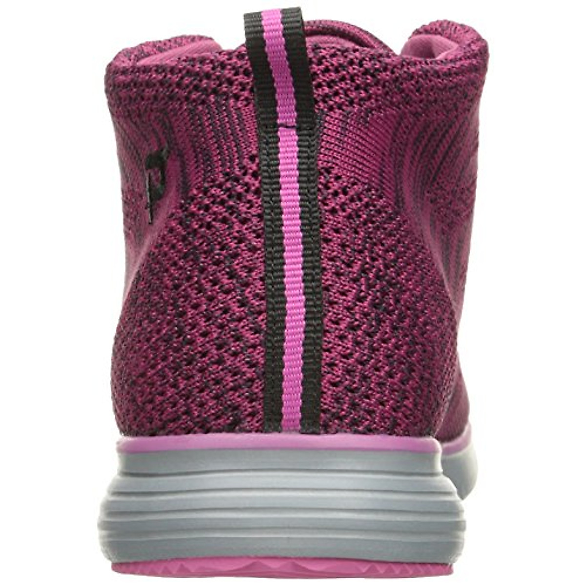 Propét Women's TravelFit Hi Walking Shoe, Berry, 6 2E US
