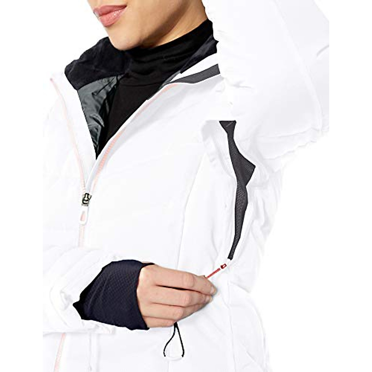 Salomon Women's Icetown JKT W, White, X-Small