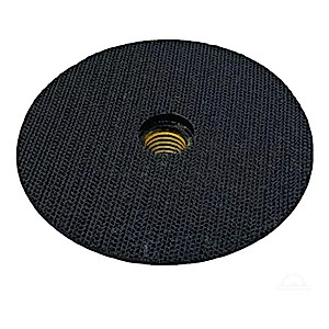 4 Rubber Backer Pad Hook and Loop Backing Pad for Angle Grinder Polishing Pads Blue