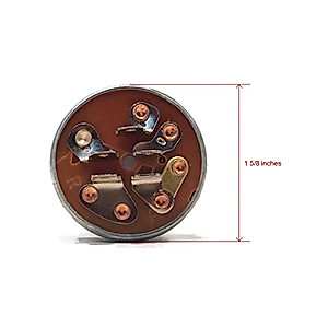 The ROP Shop | Ignition Starter Switch with Keys for Ariens GT, 18 HP, 931015 Garden Tractor