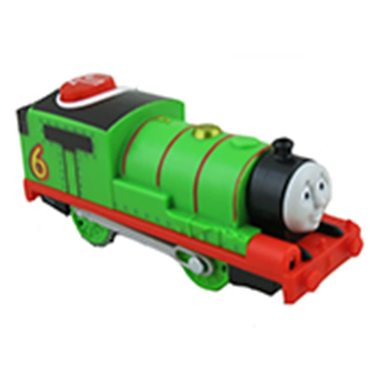 Thomas and Friend Replacement Part for Thomas and Friends Playset Talking Thomas and Percy Train Set - GLK80 ~ Replacement Green Percy Talking Train Engine, Green, Red, Black, White