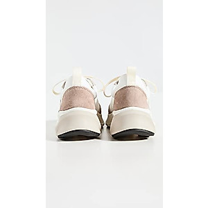 Tory Burch Women's Good Luck Trainers, White/New Ivory/Cerbiatto, 9.5 Medium US