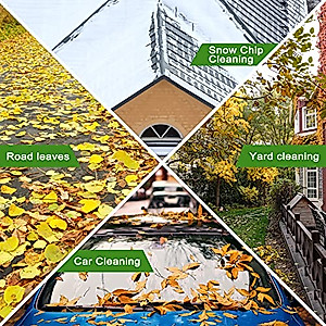 Cordless Leaf Blower with Battery & Charger(400 CFM 150 MPH),6-Speeds Electric Leaf Blower Powered for Lawn Care, Lightweight Handheld Powerful Blower for Yard | Patio | Jobsite