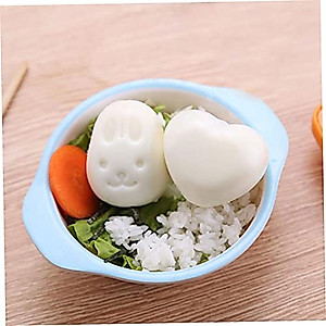 Boiled Egg Mold 3D Cartoon Plastic Egg Shaper Bento Maker DIY Tools Accessories-Cooking DIY Tools 6PCS Boiled Egg Mold,Cartoon Egg Ring Mould,3D Boiled Egg Mold,Plastic Egg Shaper