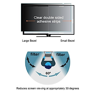 Photodon Privacy Filter for the Samsung CHG90 QLED 49" Curved Gaming Monitor with Kit