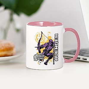 CafePress Hawkeye Sharp Shooting Avenger Mug Ceramic Coffee Mug, Tea Cup 11 oz