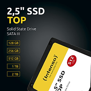 Intenso 2.5-Inch 128GB SATA III Premium Performance Solid State Drive (3812430)