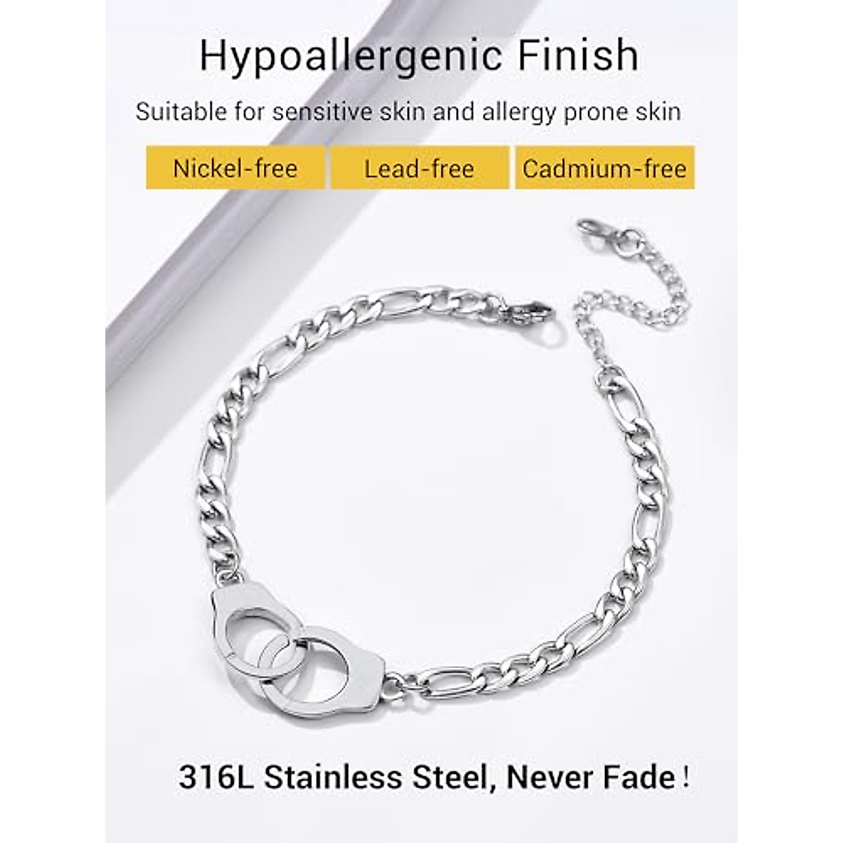 PROSTEEL Ankle Bracelets Foot Jewelry For Women Ankle Braclet Braclets Bracelts Silver Anklets Stainless Steel Chain Anklet