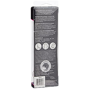 Tweezerman Smooth Finish Facial Hair Remover with Free Tweezerette, Pink