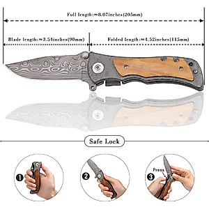 Corfara Engraved Tactical Assisted Opening Pocket Knife, Gifts for Men Anniversary, Valentines Day Gifts for Him, Personalized Husband Gifts, Boyfriend Birthday Gifts, Love You Gifts