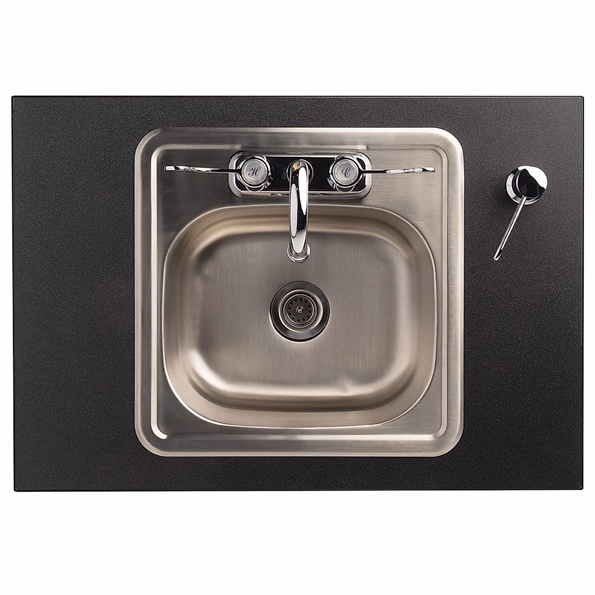 Ozark River Advantage Self Contained Portable Hot Water Handwashing Sink NSF Certified (Laminate Countertop, Maple)