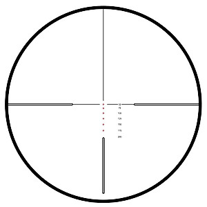 Vantage IR Riflescope 4-12x50, 1", Rimfire .22 Sub.(Etched)
