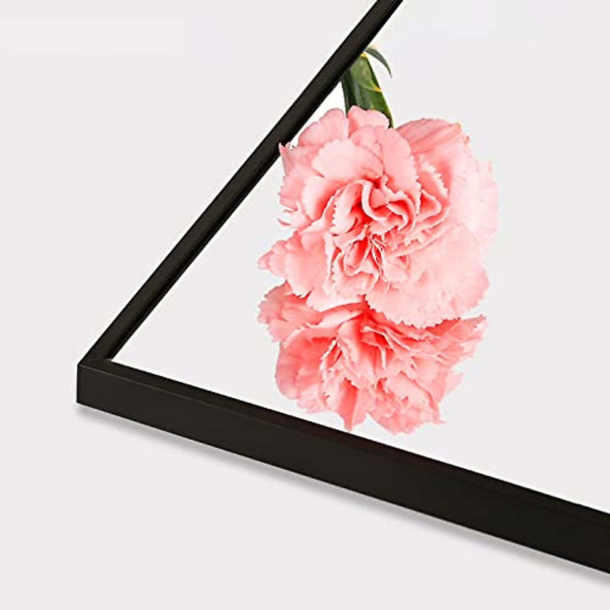 KIMREAL Bathroom Mirror 30x40 Inch, Black Frame Mirror 30"x40", Rectangle Wall Mounted Mirror, Metal Framed Vanity Mirror for Wall 30 by 40, Modern Mirror Hangs Horizontal Or Vertical