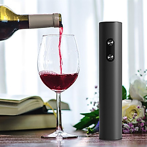 COKUNST Electric Wine Opener, Automatic Corkscrews Wine Bottles Openers, Battery Operated Reusable Wine Remover for Wine Lover Gift Home Kitchen Party