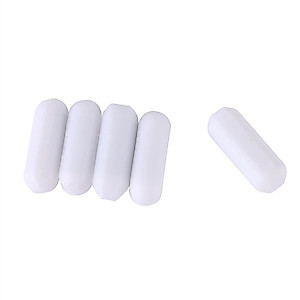 5Pcs Type-C Stir Bars,5 * 15mm Magnetic PTFE Stir Bar,Lab Mixing Blending Equipment,High Temperature and Resistance,Low Temperature Resistance,No Adhesiveness,for Magnetic Mixer