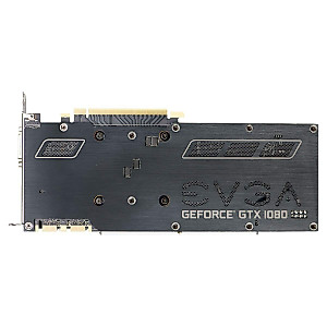 EVGA GeForce GTX 1080 SC GAMING ACX 3.0, 8GB GDDR5X, LED, DX12 OSD Support (PXOC) Graphics Card 08G-P4-6183-KR (Renewed)