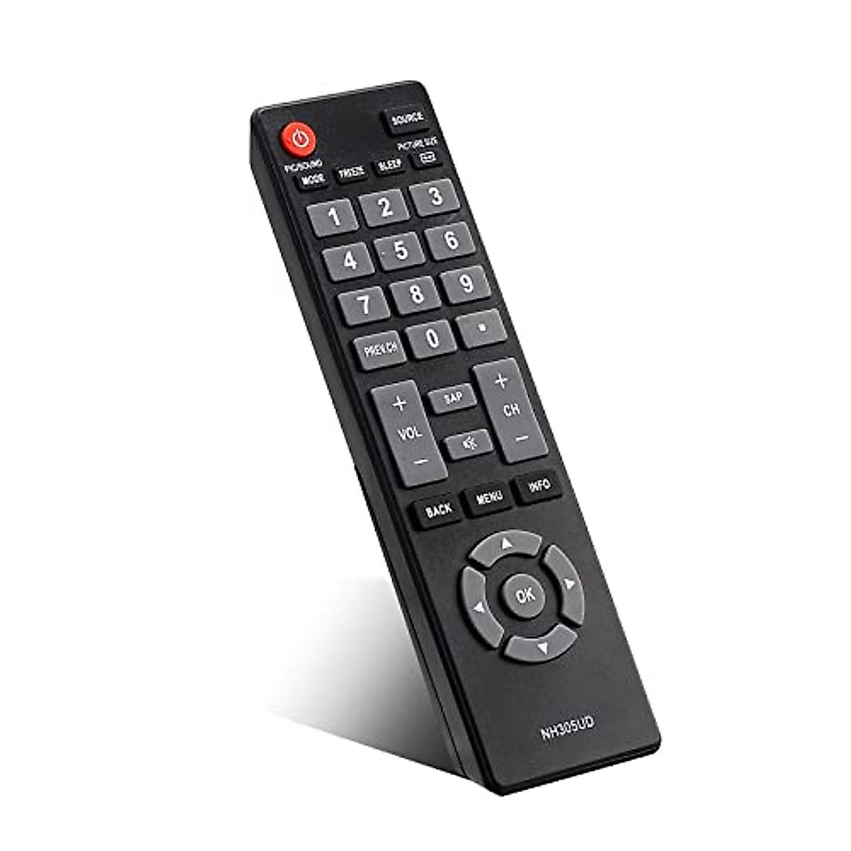 NH305UD Universal Remote Control for All Emerson TV LF501EM4F LF501EM5 LF501EM5F LF501EM6F