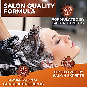 Moroccan Argan Oil Shampoo - Sulfate Free, Anti Frizz Hydrating Thickening Care for Women and Men - Deep Moisturizing Treatment for Color Treated, Curly, Frizzy, Damaged and Dry Hair