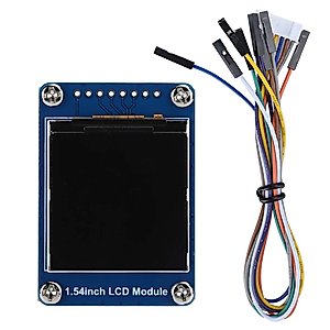 240X240 St7789 LCD Module IPS Screen, 1.54Inch Monitor IPS LCD Display Display Screen Board 262K Color Display Screen for Raspberry Pi//STM32
