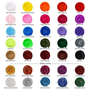Arteza Chenille Stems, 12 inches, Set of 650, 10 Glitter Colors and 25 Vibrant Colors, Art Supplies for Pipe Cleaner Crafts & DIY Craft Projects