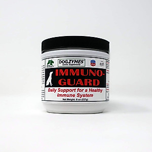 Dogzymes Immuno Guard Immunity Support with Live Beneficial Probiotics and Enzymes (8 Ounce)