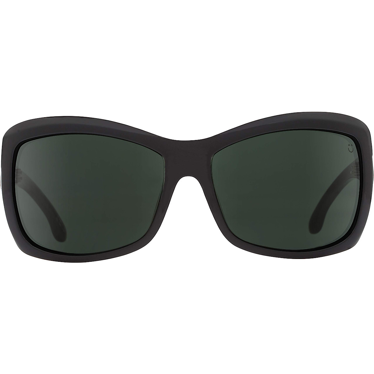Spy Optic Farrah Sunglasses,Black/Happy Gray/Green Polar,62 mm