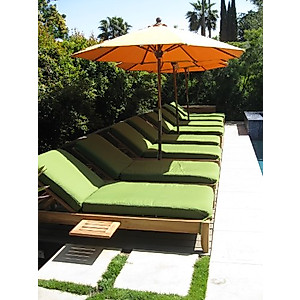 New Grade A Teak Multi Position Sun Chaise Lounger Steamer - Furniture only - Atnas Collection #WHCHAT